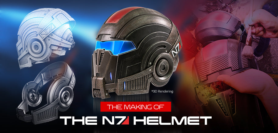 The Making of the N7 Helmet – Official BioWare Gear Store