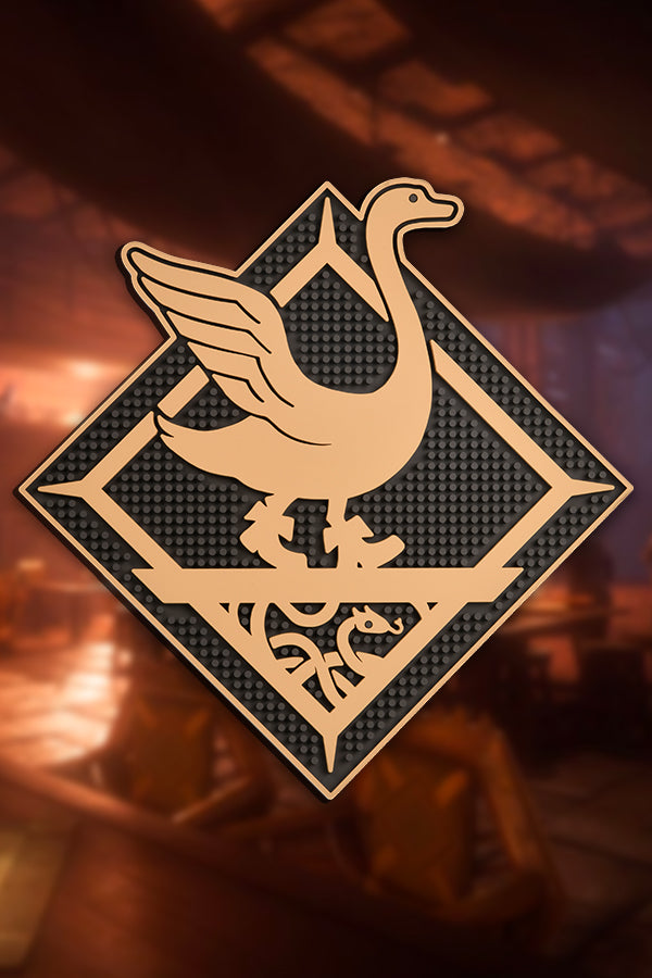 Dragon Age Cobbled Swan Bar Mat – Official BioWare Gear Store