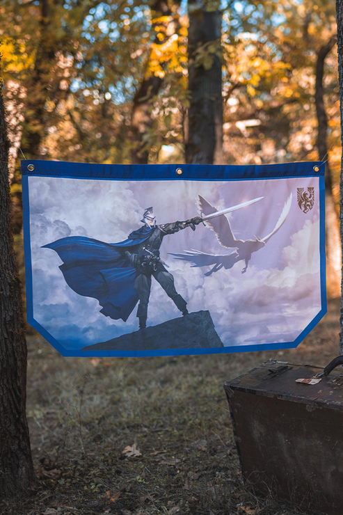 Dragon Age Grey Wardens Faction Banner – Official BioWare Gear Store