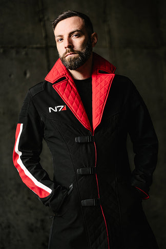 Mass Effect N7 Trench Coat by Volante – Official BioWare Gear Store