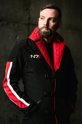 Mass Effect N7 Trench Coat by Volante – Official BioWare Gear Store