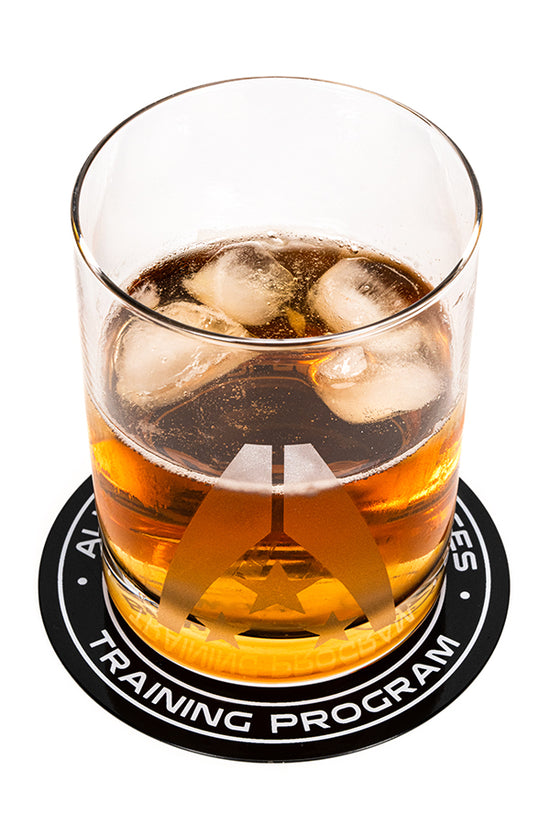 Mass Effect Whiskey Rocks Glass with Coaster Set – Official BioWare ...