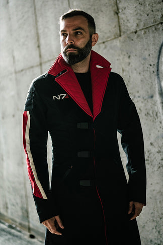 Mass Effect N7 Trench Coat by Volante – Official BioWare Gear Store
