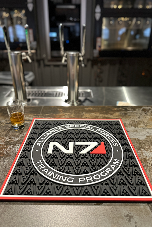 Mass Effect Bar Mat – Official BioWare Gear Store