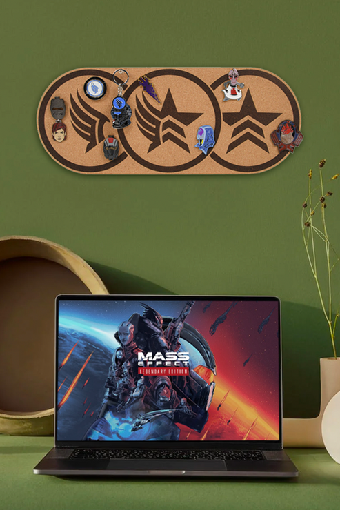 Mass Effect Cork Pin Display/Note Board – Official BioWare Gear Store
