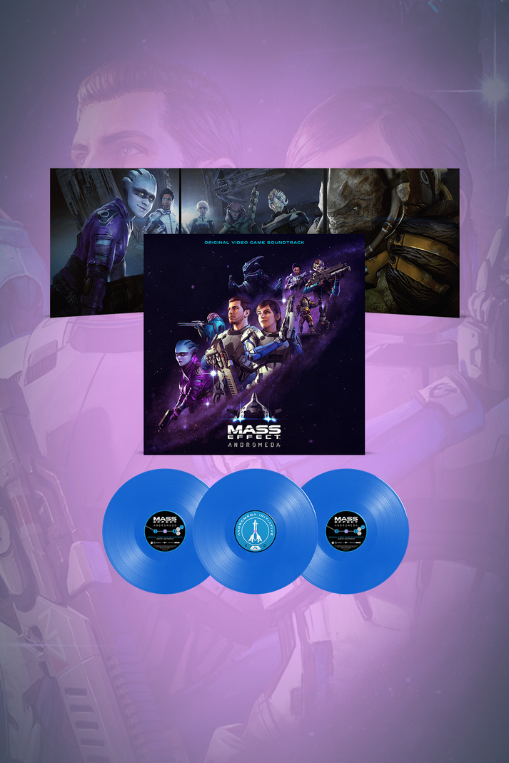 Mass Effect: Andromeda Soundtrack 3LP Set (BioWare Gear Exclusive ...