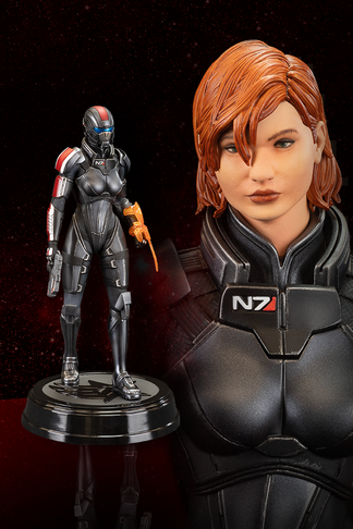 Mass Effect: Commander Jane Shepard PVC Figure – Official BioWare Gear ...