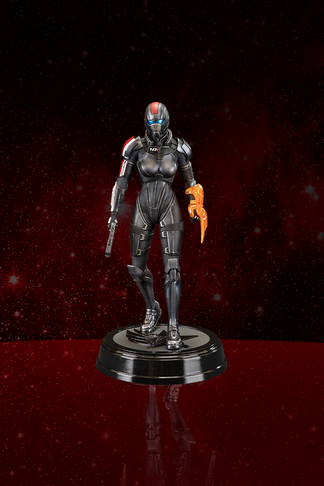 Mass Effect: Commander Jane Shepard PVC Figure – Official BioWare Gear ...