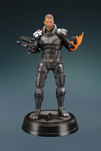 Mass Effect: Commander John Shepard PVC Figure – Official BioWare Gear ...