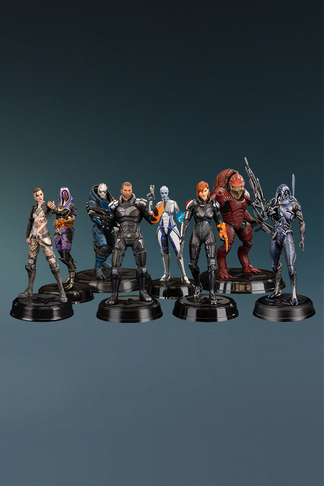 Mass Effect: Commander John Shepard PVC Figure – Official BioWare Gear ...