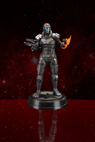 Mass Effect: Commander John Shepard PVC Figure – Official BioWare Gear ...