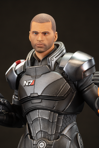 Mass Effect: Commander John Shepard PVC Figure – Official BioWare Gear ...