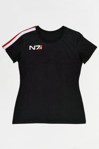 Mass Effect N7 Stripe Tee – Official BioWare Gear Store