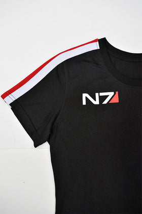 N7 Stripe Tee – Official BioWare Gear Store