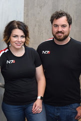 Mass Effect N7 Stripe Tee – Official BioWare Gear Store