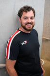 Mass Effect N7 Stripe Tee – Official BioWare Gear Store