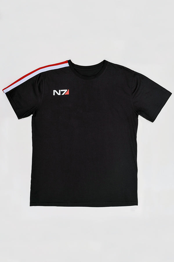 N7 Stripe Tee – Official BioWare Gear Store