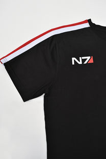 Mass Effect N7 Stripe Tee – Official BioWare Gear Store