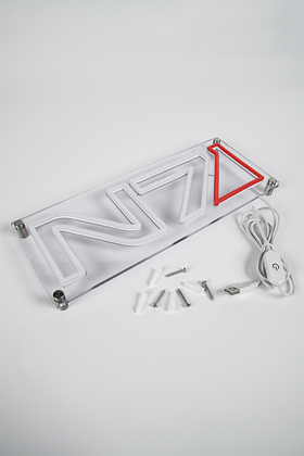 Mass Effect Neon N7 soft LED wall art – Official BioWare Gear Store